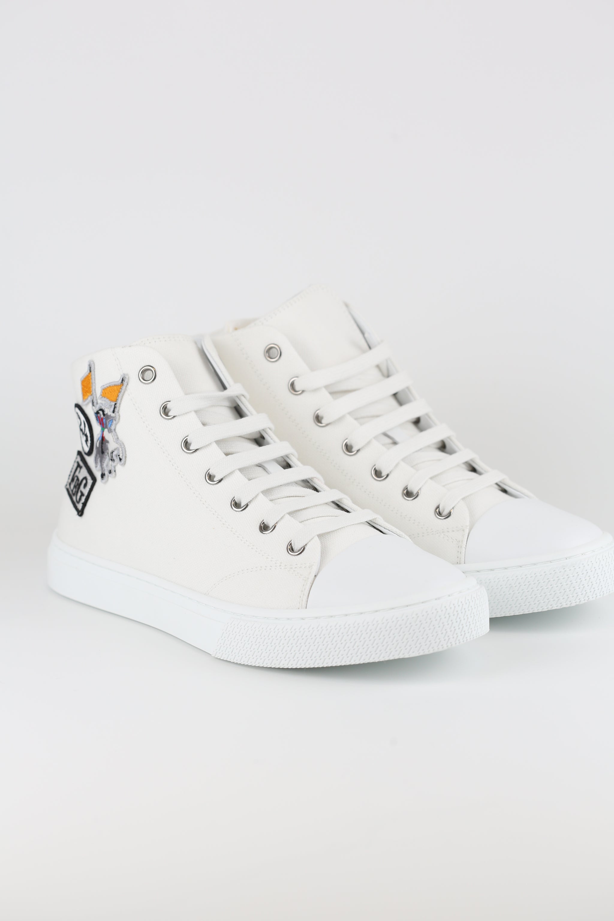 Hermes Women's Canvas shose white Size
